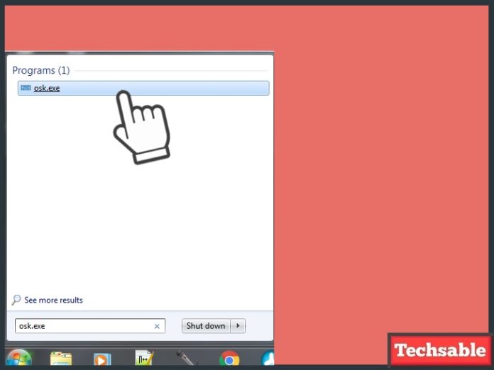 How To Enable On Screen Keyboard Windows 10 Shortcut - Techsable