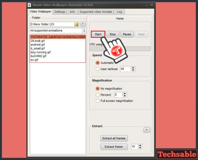 How To Use Animated GIF As Wallpaper On Windows - Techsable
