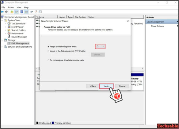 How To Partition C Drive In Windows 10 Without Formatting - Techsable