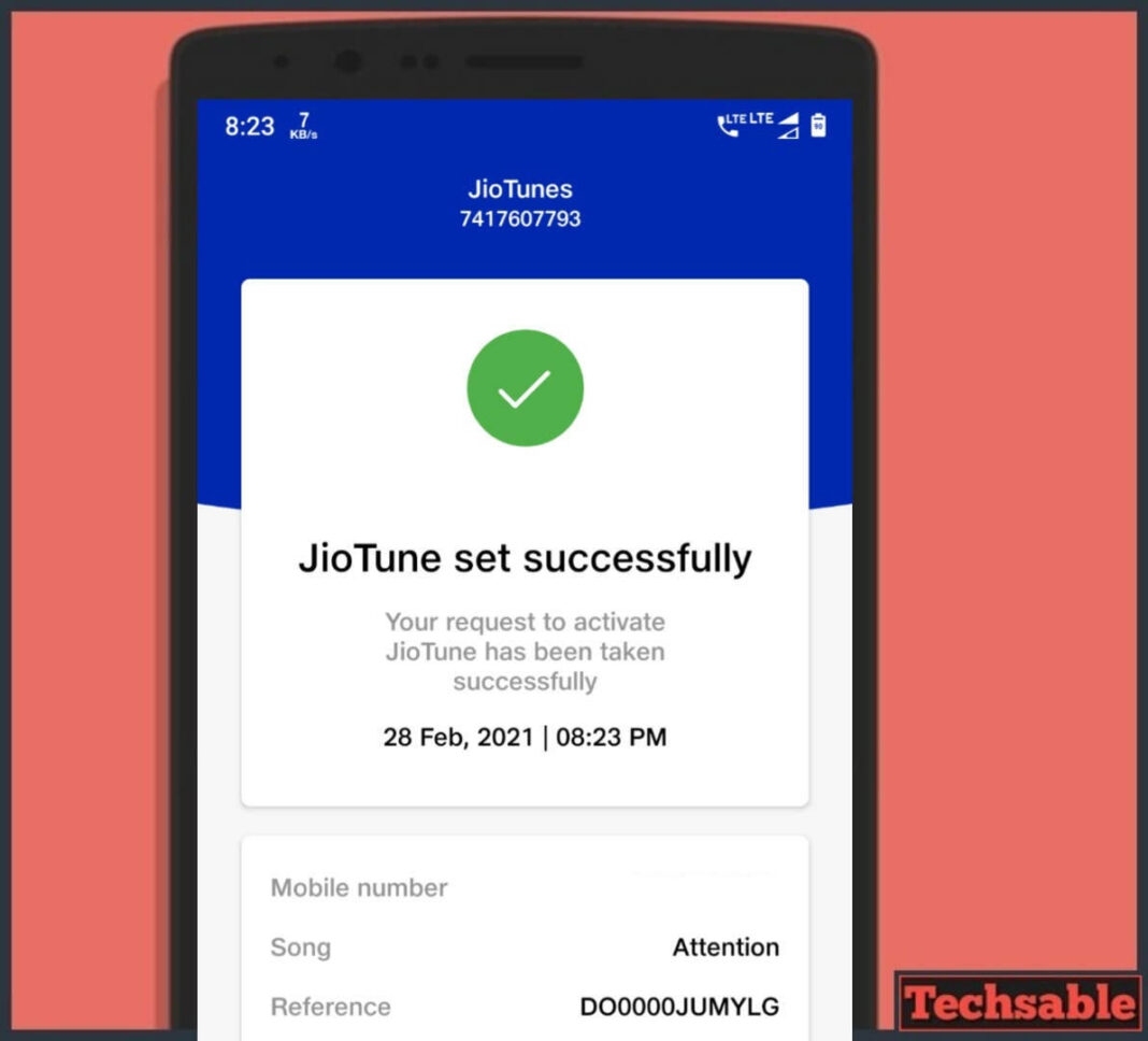 How To Set Free Jio Caller Tune Unlimited Times - Techsable