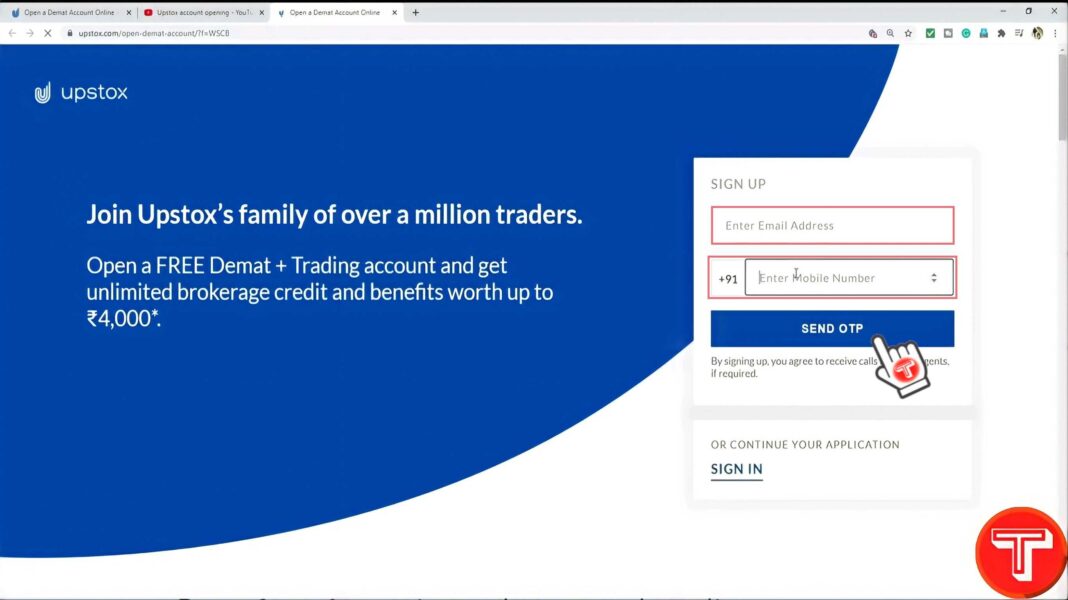 How To Create Upstox Account: Upstox Account Opening Process [STEP BY ...