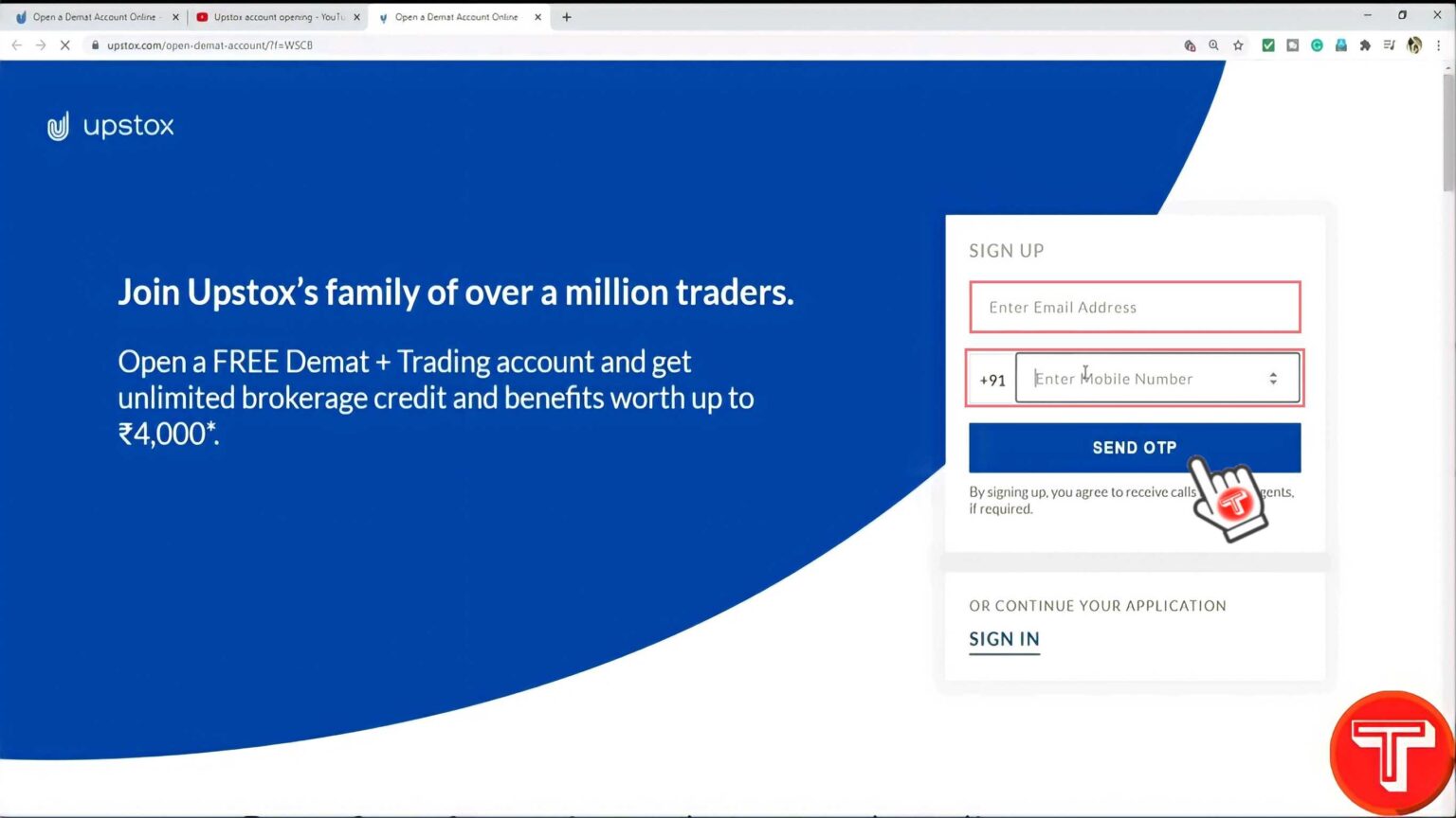How To Create Upstox Account: Upstox Account Opening Process [STEP BY ...