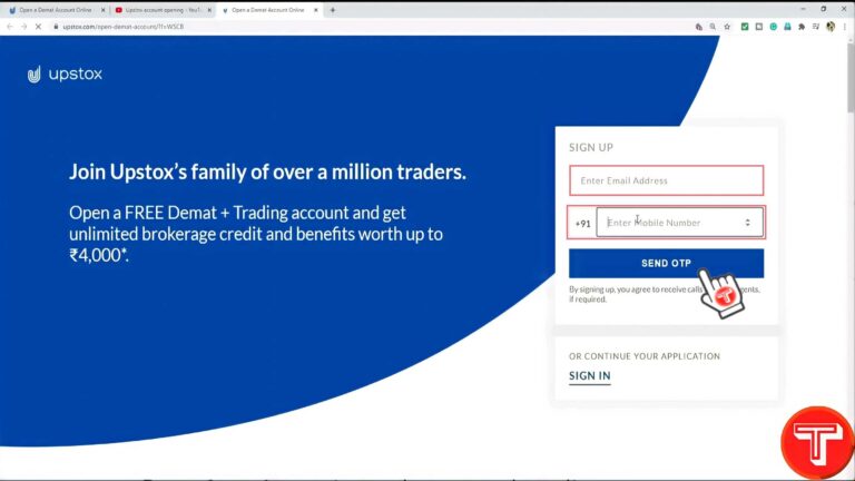 How To Create Upstox Account: Upstox Account Opening Process [STEP BY ...